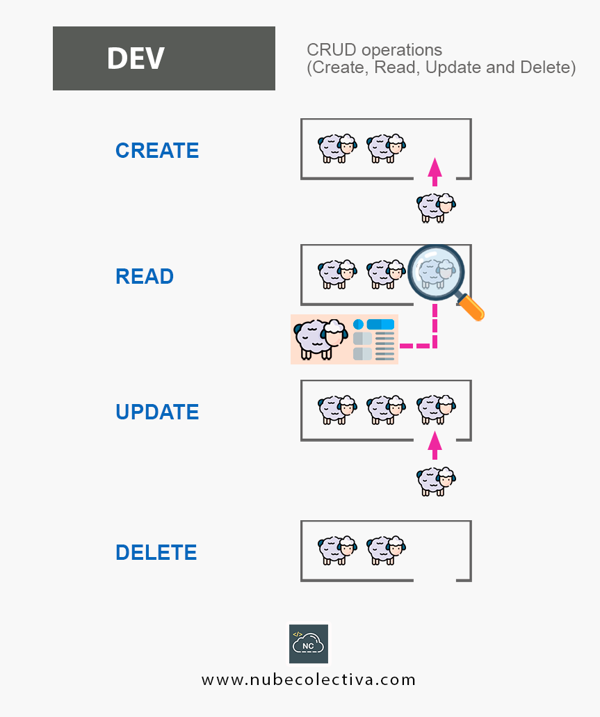 CRUD Operations (Create, Read, Update and Delete) ! | Nube Colectiva